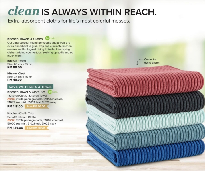 SEOULMONKEY.COM.MY | SEOULMONKEY | NORWEX KITCHEN CLOTH 1PC